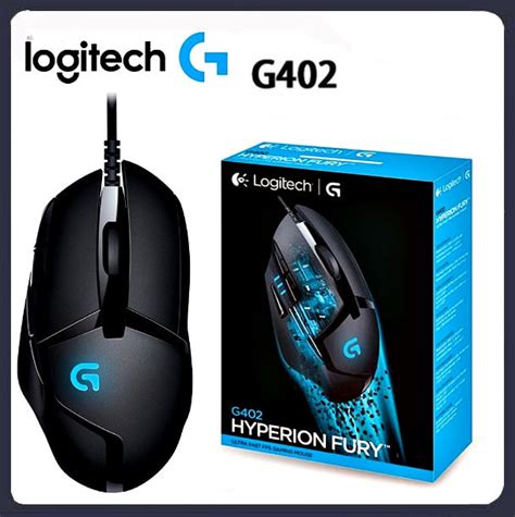 Logitech G402 Hyperion Fury Fps Gaming Mouse 4 000 Dpi เมาส์เกมมิ่ง สำหรับเกม Fps ปุ่มมาโคร 8