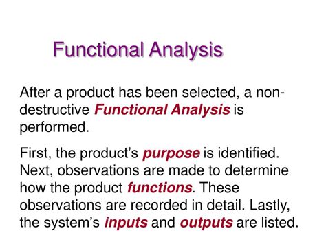 Ppt Reverse Engineering And Functional Analysis Powerpoint Presentation Id 2114145