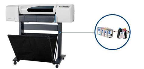 Плоттер Hp Designjet 510 с СНПЧ и чернилами купить Санкт Петербург