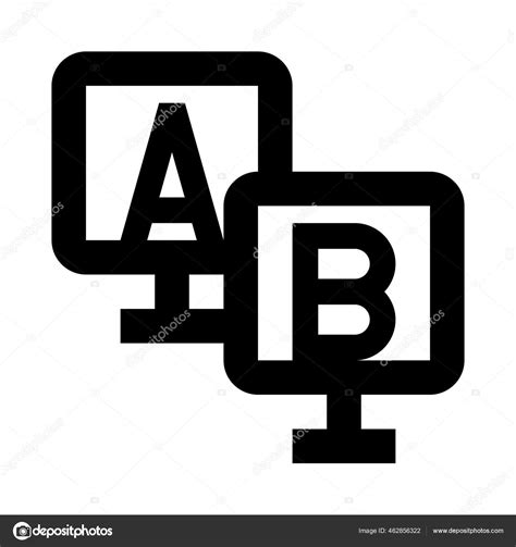 Testing Analytics Computer Icon Outline Style Stock Vector By ©iconfinder 462856322