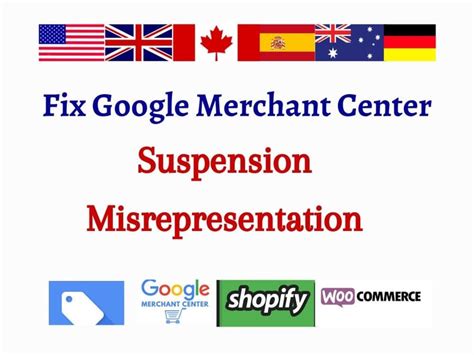 Fix Google Merchant Center Suspension And Feed Errors Upwork