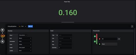 Stat Panel Graph Disappears On Field Decimals Change Issue Grafana Grafana GitHub