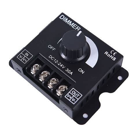Extra Sweet 1pc Dc12v 24v 30a Led Switch Dimmer Controller For Led