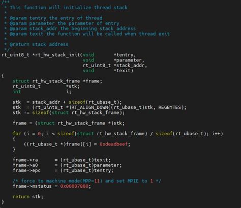 Riscv32 Qemu Rt Thread的最小移植实现1 技术阅读 半导体技术