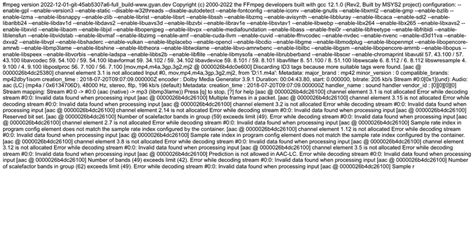 Help With Error Only Audio Video And Subtitles Are Supported For