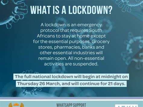 A 21 Day National Lockdown Has Been Declared Conferences