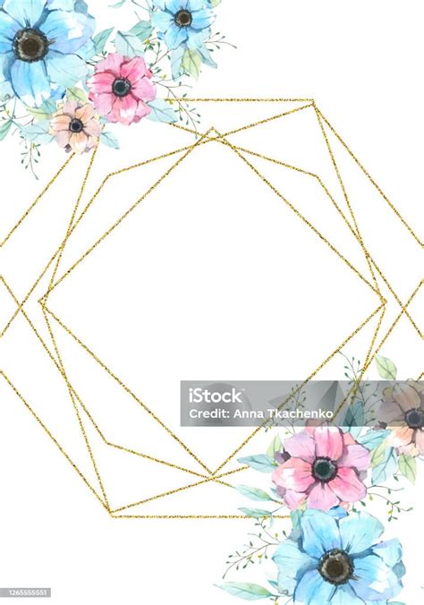 수채화 블루 꽃 프레임 웨딩 카드 베이비 샤워 장식 아기 보육 장식 신생아 인사말 카드에 대한 녹지와 소박한 꽃 0명에 대한 스톡 벡터 아트 및 기타 이미지 Istock