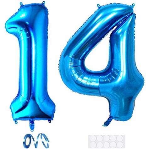 Ballons Numériques Forme De Chiffre 14 101 6 Cm Lettres L Alphabet