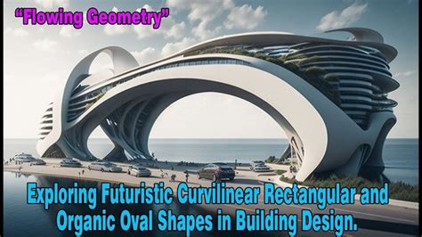 Exploring Futuristic Curvilinear Rectangular And Organic Oval Shapes