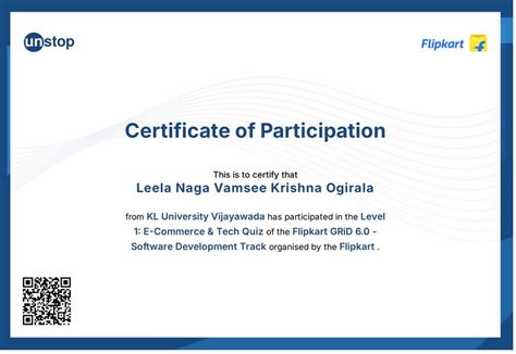 Vamsee Krishna On Linkedin Flipkartgrid6 Softwaredevelopment Coding Campuschallenge…