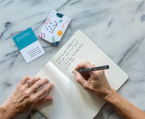 Holstee Tarjetas de reflexión un mazo de más de preguntas para generar conexiones y