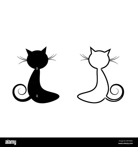 Part Of Cat Stock Vector Images Alamy