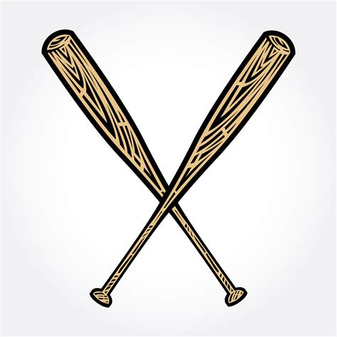 Baseball Bat 551004 Vector Art At Vecteezy