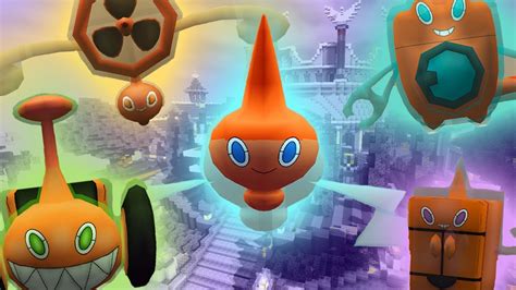 How To Transform Rotom 5 New Forms Special Moves Pixelmon