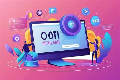 Premium Photo Conversion Rate Optimization Concept Illustration