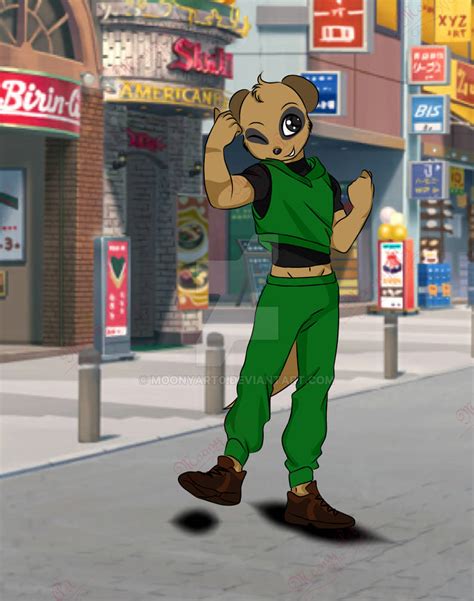 Komiya Aggretsuko By Moonyart0 On Deviantart