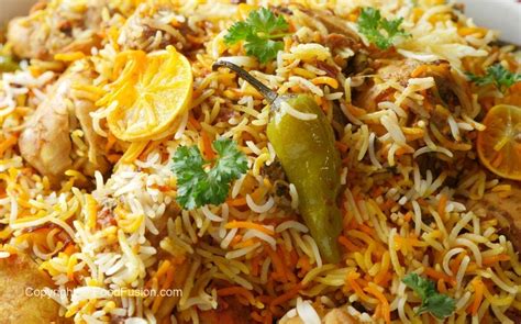 Restaurant Style Biryani Food Fusion