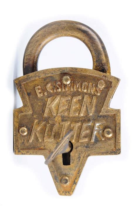 Keen Kutter Lock And Key