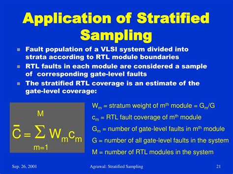 PPT Stratified Sampling For Fault Coverage Of VLSI Systems PowerPoint Presentation ID 6777148