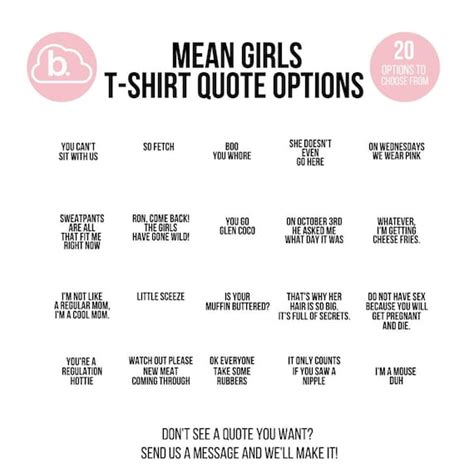 Mean Girls Movie Quotes Mean Girls Svg Movie Quotes Png Eps Burn