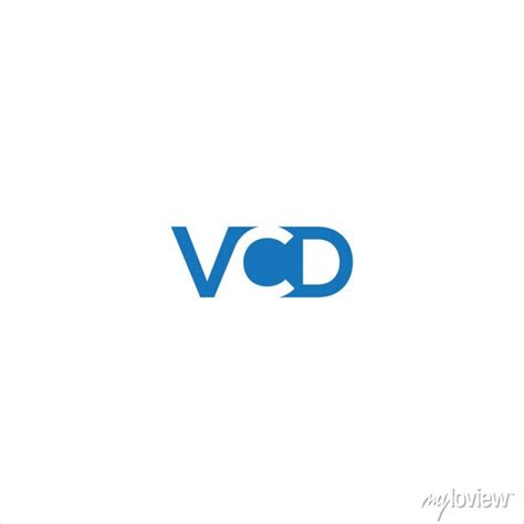 Vcd Logo Vcd Icon Vcd Vector Vcd Monogram Vcd Letter Vcd Minimalist