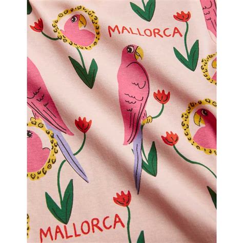 Mini Rodini Vestido Parrots María Lápiz