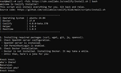 How To Install Coolify On Databasemart Vps Running Ubuntu 2404 Lts