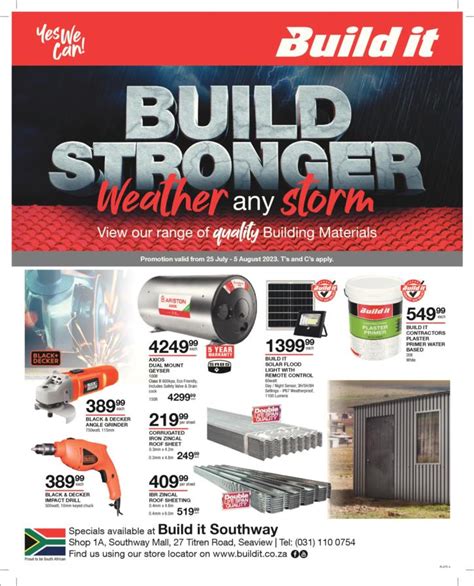 Build It Build It Southway Kwazulu Natal