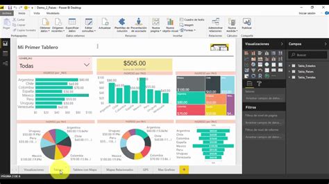 Tutorial Exploracion De Un Ejemplo De Power Bi Power Bi Microsoft