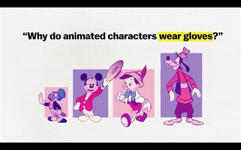 Why Do Animated Characters Wear Gloves