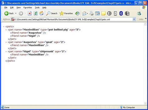 Xml And Web Browsers Xml