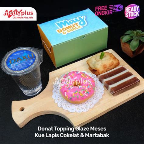 Snack Istimewa Donat Topping Glaze Jajanan Pasar