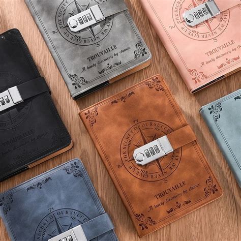 Notebook With Lock Etsy