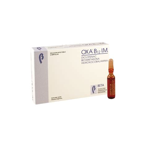 Oxa B12 ოქსა B12 3მლ 6 ამპულა