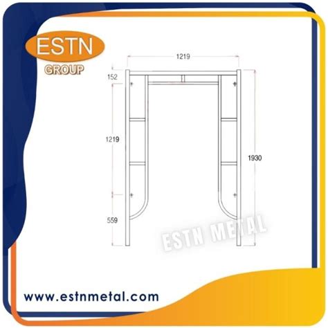A Frame Scaffold Estn Metal