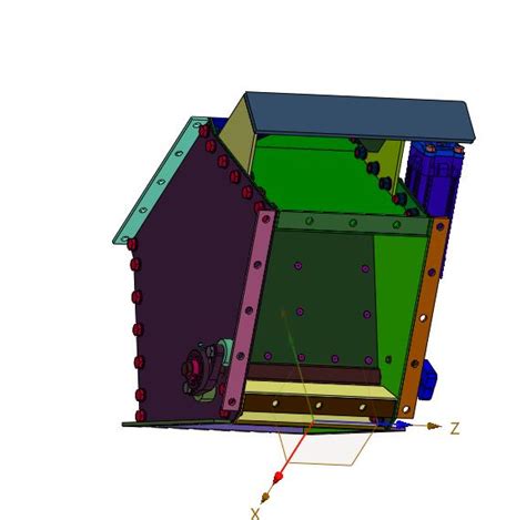多功能粉碎机进料分流器 STEP 模型图纸下载 懒石网