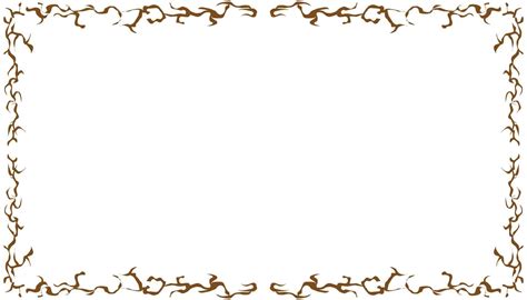 Brown Color Abstract Illustration Background Frame Border Texture