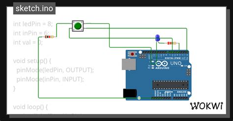 Push Button Wokwi Esp32 Stm32 Arduino Simulator Push Button Wokwi Esp32 Stm32 Arduino Simulator