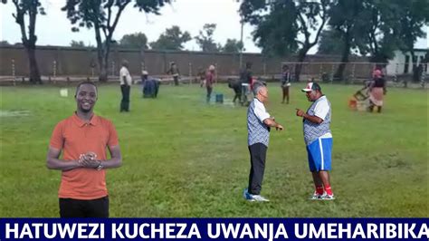 Ahmed Ally Afunguka Mazito Uwanja Wa Manungu Wajaa Maji Kumbe YouTube