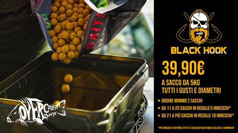 Offerta Over Carp Baits Carpitaly 2024 Black Hook
