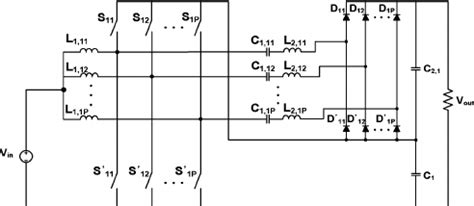 Example Circuit Configuration Of The Proposed Multiphase Converter To Download Scientific