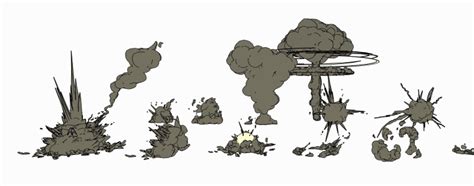 Massive Explosion 3d Sources Explosion And Action And Nature