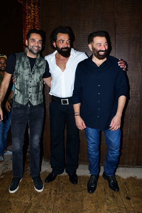 Dashing Deols Sunny Bobby And Abhay Reunite For Karan Deol S Roka