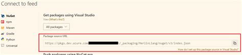 Get List Of Artifacts Packages From Azure Devops Extension Api Stack Overflow