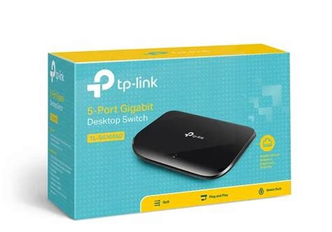 Tp Link 5 Port Gigabit Desktop Switch LAN Capable Black At Best Price In Kamrup