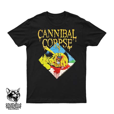 T SHIRT CANNIBAL CORPSE Hammer Smashed Face INTERLUDE RECORDS