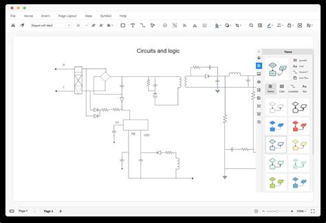 Create Professional Electrical Diagrams With Free Drawing Software