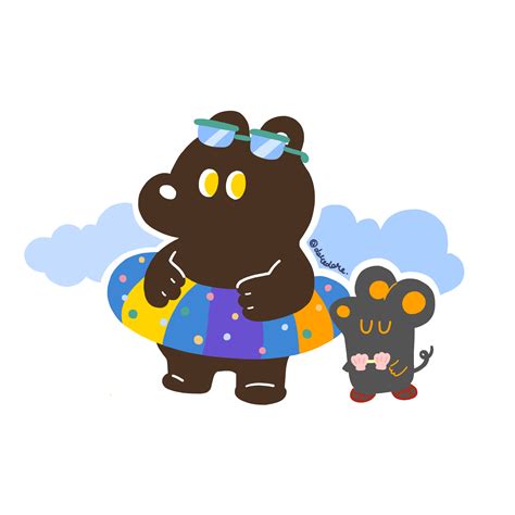 포포와 함께 캐릭터 포트폴리오 크몽