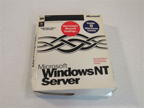 Microsoft Windows NT Server Operating Software 3 Floppy Disk Version 4 0 94339