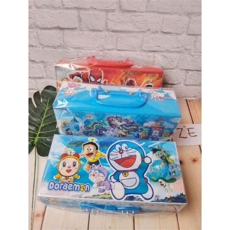Jual Tepak Pensil Kode 3d Susun Tepak Cover Hologram Shopee Indonesia